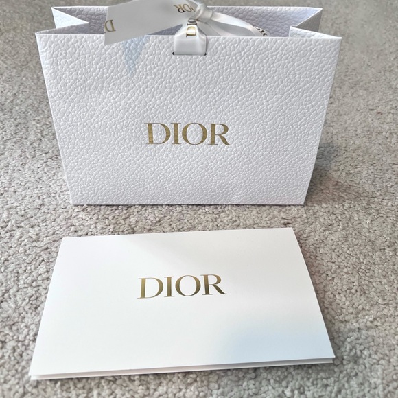 Dior | Other | Dior White And Gold Small Authentic Luxury Packaging Set ...